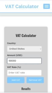 Add And Remove Vat Calculator - VAT Calculator