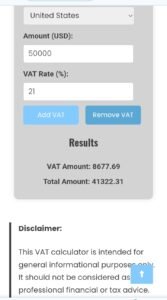 Add And Remove Vat Calculator - VAT Calculator